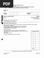 Bgcse Maths Pp3 2022 | PDF | Mathematics | Elementary Mathematics