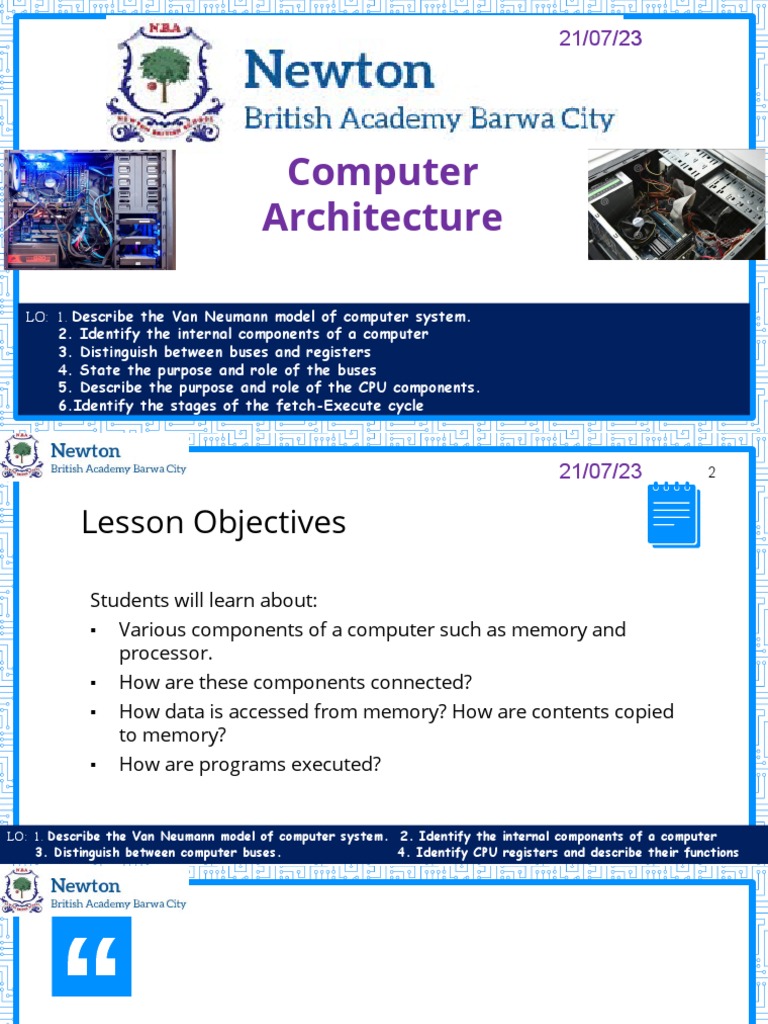 116085 1 Computer Architecture Pdf Central Processing Unit Computer Data Storage