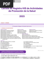 Nuevo Formato HIS | PDF | Medicina | Cuidado de la salud