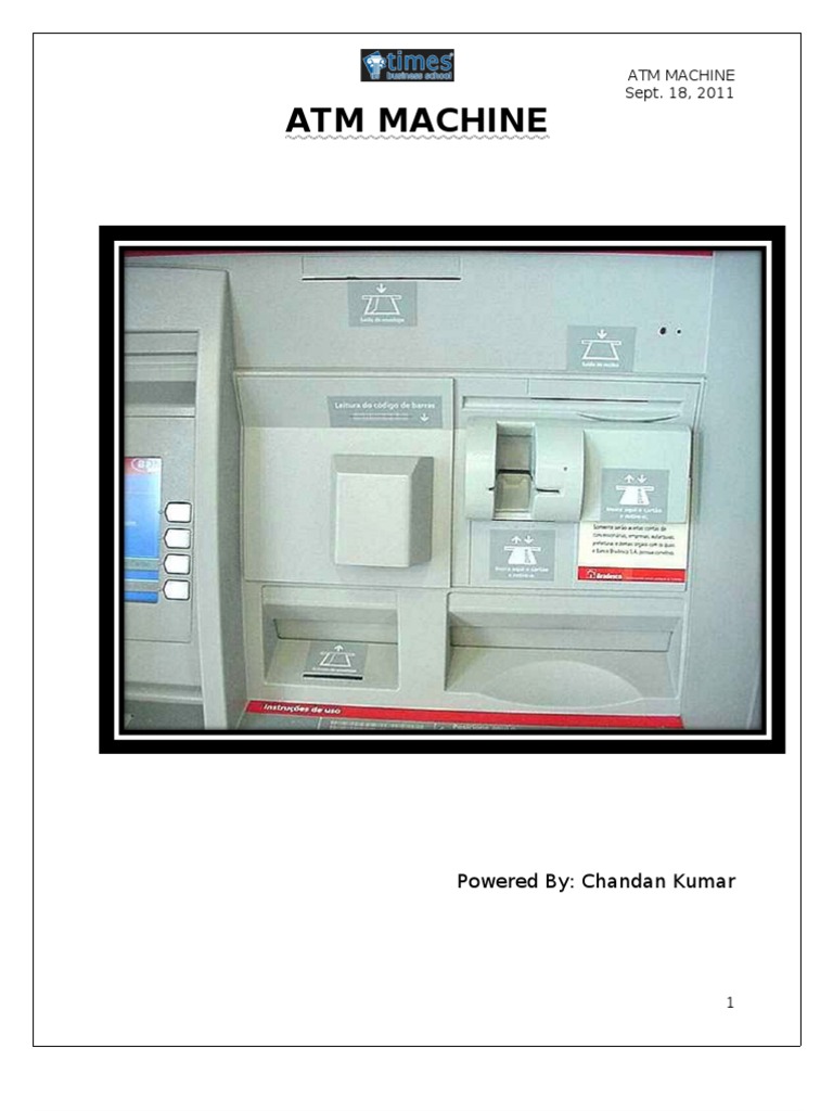 ATM | Download Free PDF | Automated Teller Machine | Operating System