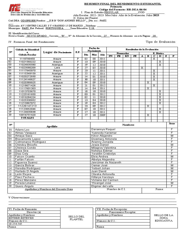 Formato de Resumen Final Corregido | PDF