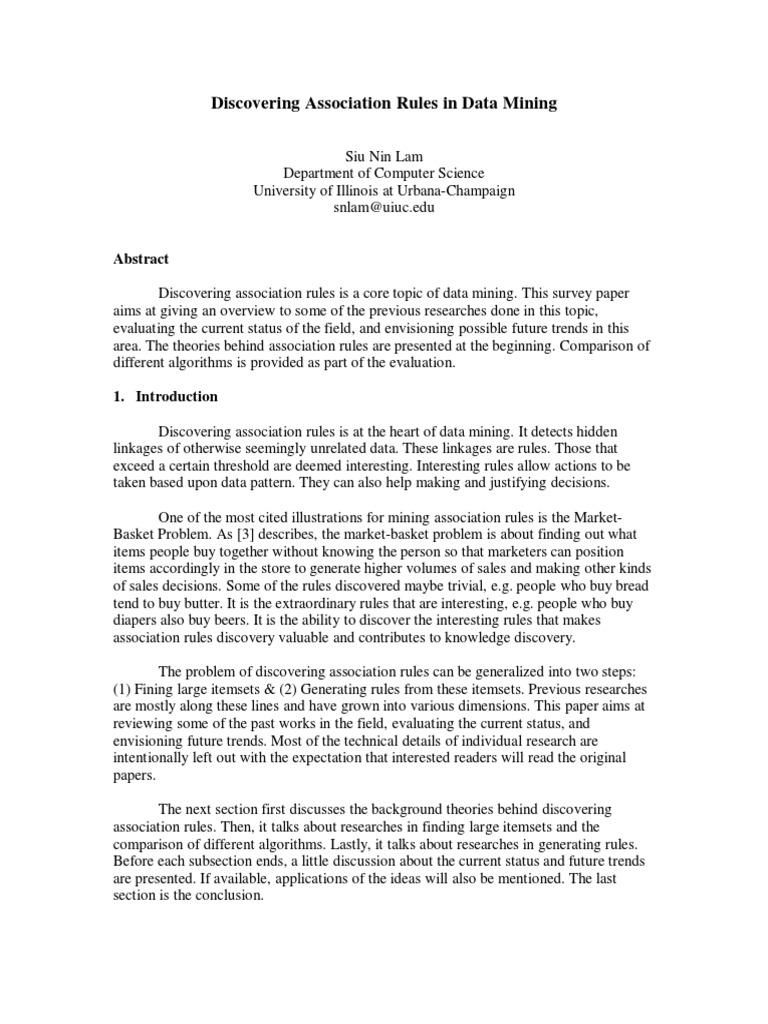 Discovering Association Rules In Data Mining Pdf Computing Data