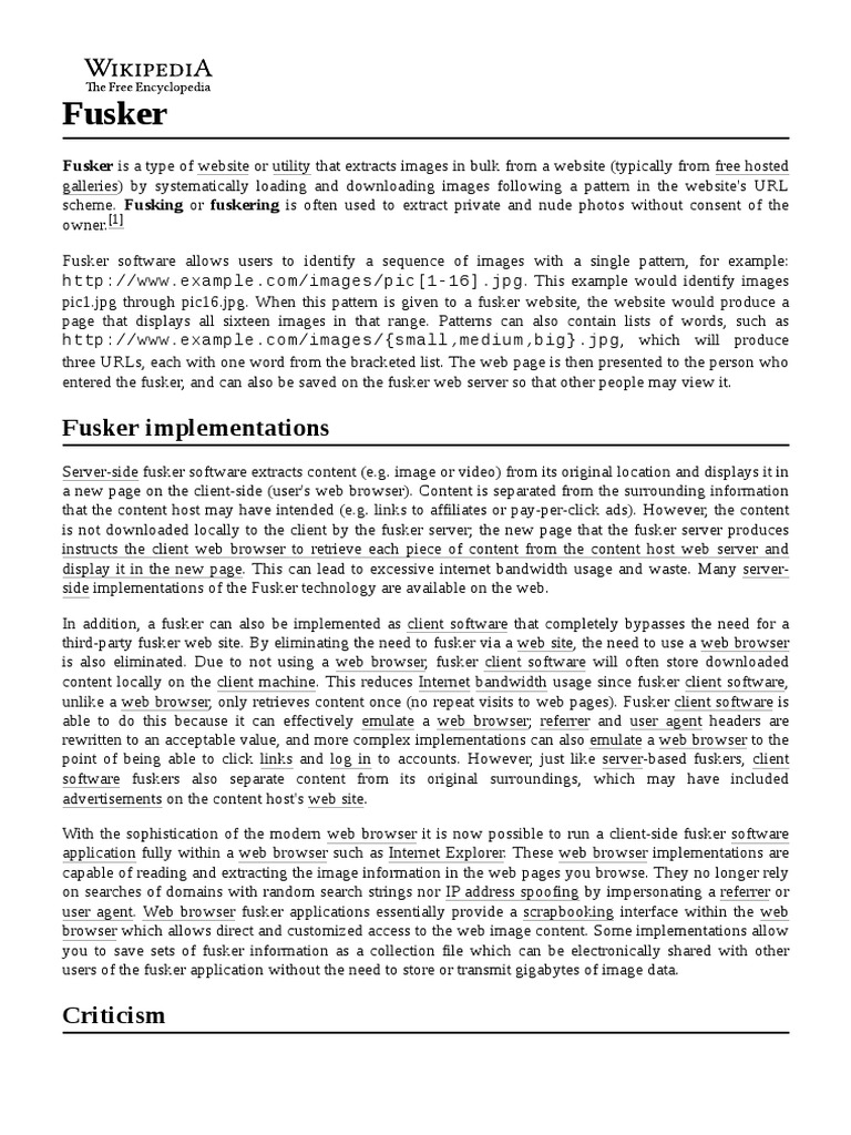 Fusker | PDF | Hypertext Transfer Protocol | Internet Protocol Based Network Software