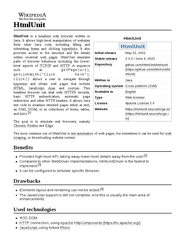 HTML Unit | PDF | World Wide Web | Internet & Web
