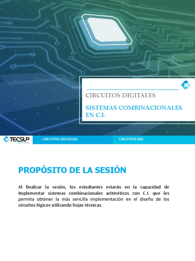 Sesion 5 CD Msi | PDF | Decimal codificado en binario | Poco