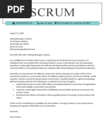 Project Manager Cover Letter Template - Corporate Modern | PDF ...