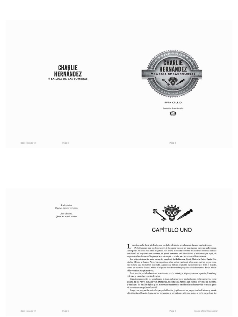 Charlie Hernandez y La Liga de Las Sombras | PDF