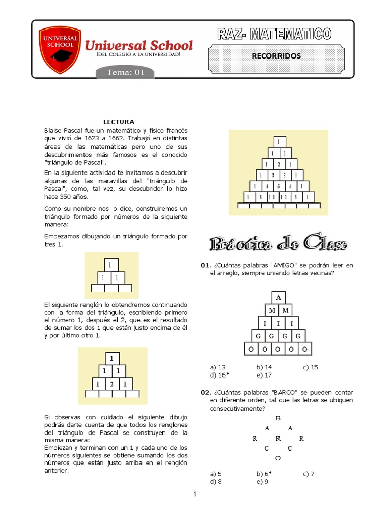 Compendio RM Cole Universal 4to Año I Bimestre | PDF | Ecuaciones | Álgebra