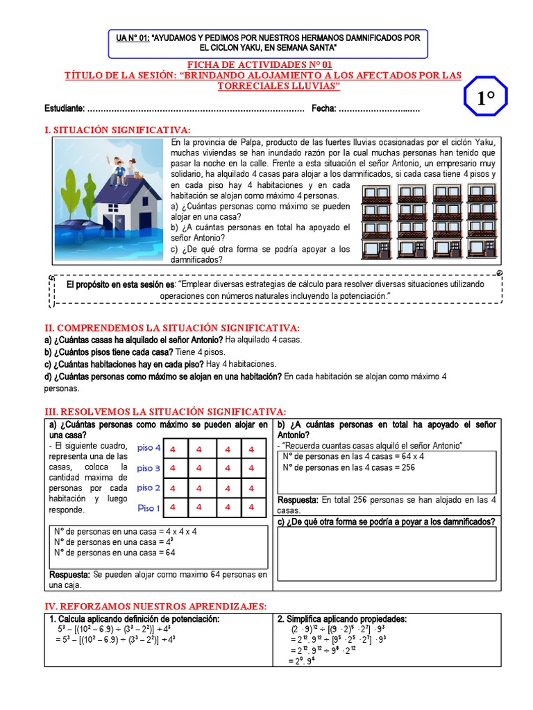 Solucion Ficha 1 - 1ero - Eda1 | PDF