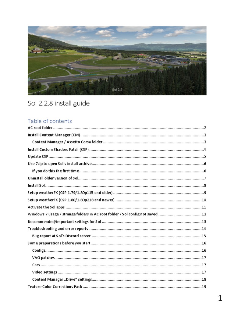 Sol 2.2.8 Install Guide | PDF | Computer File | Microsoft Windows