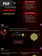 G8 Science Q3 PPT Atomic Structure | PDF | Atomic Nucleus | Atoms