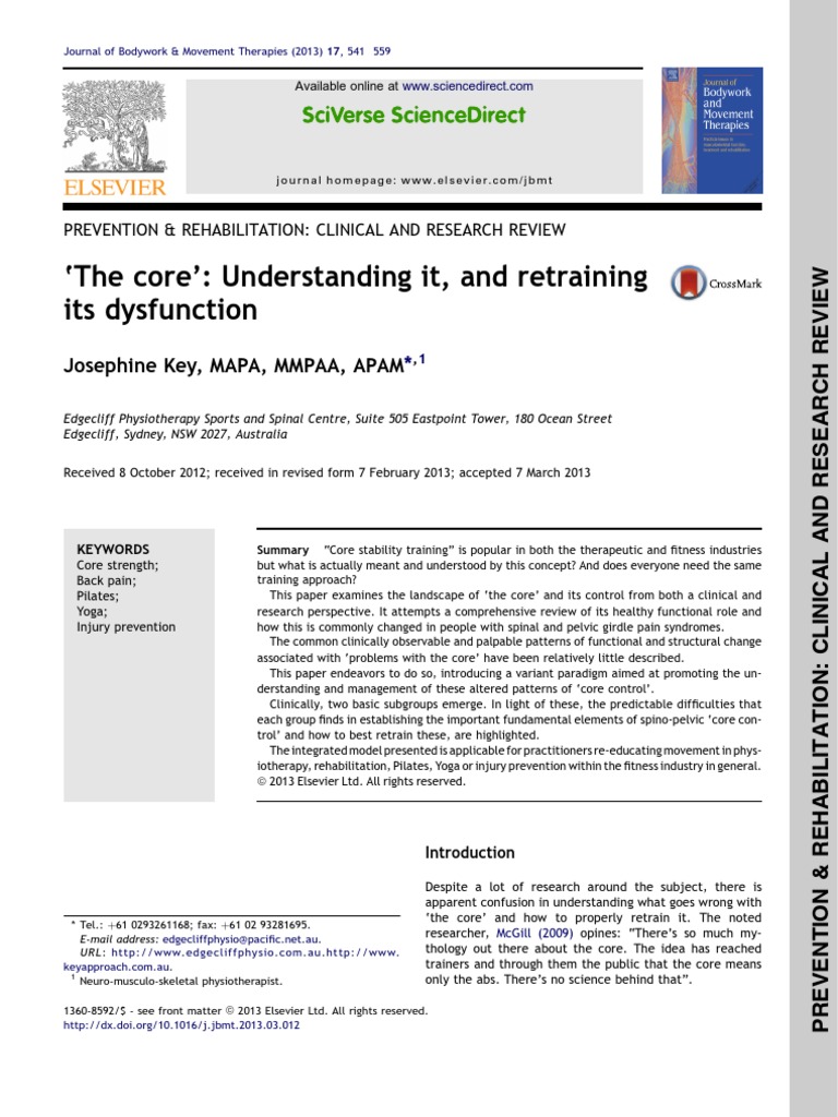 The CORE Understanding It and Retraining Its Dysfunction | PDF ...