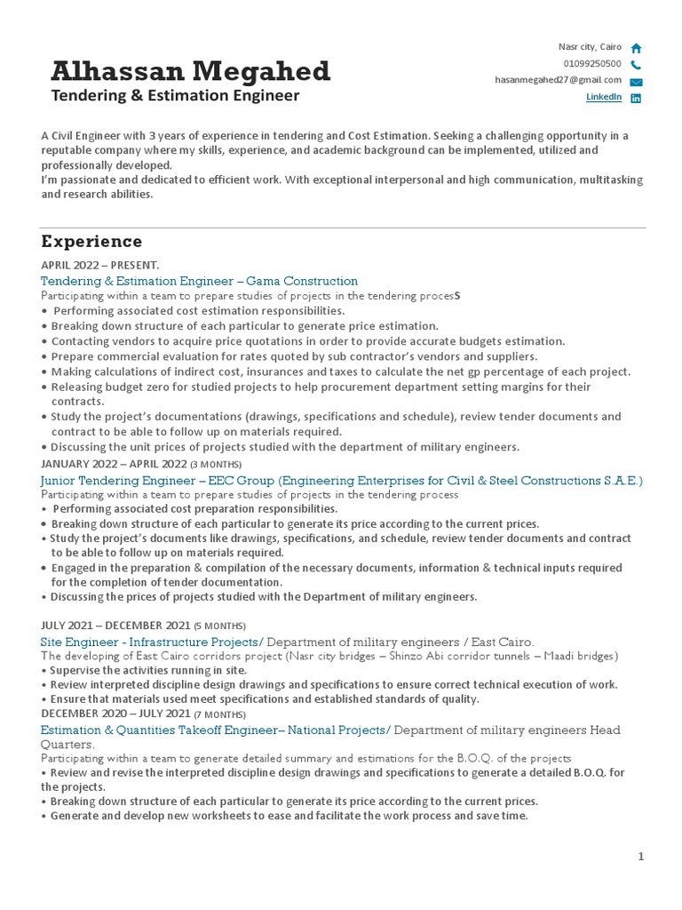 Hasan Megahed - Jul 2023 | PDF | Procurement | Specification (Technical Standard)