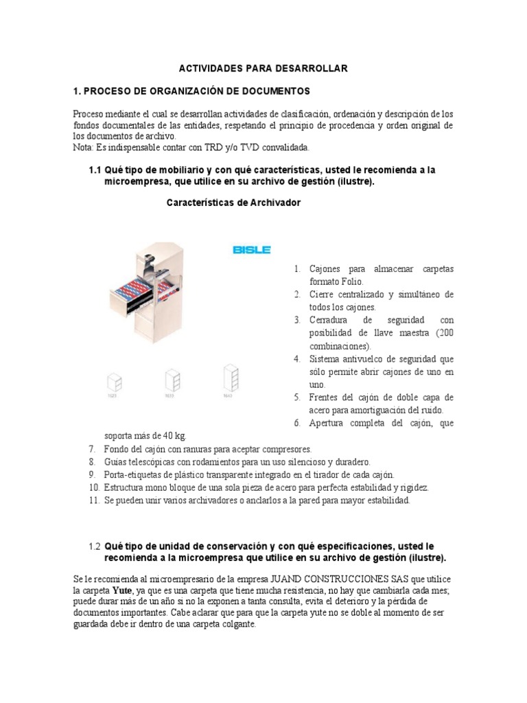 Recomendaciones para Folderama en Archivos | PDF