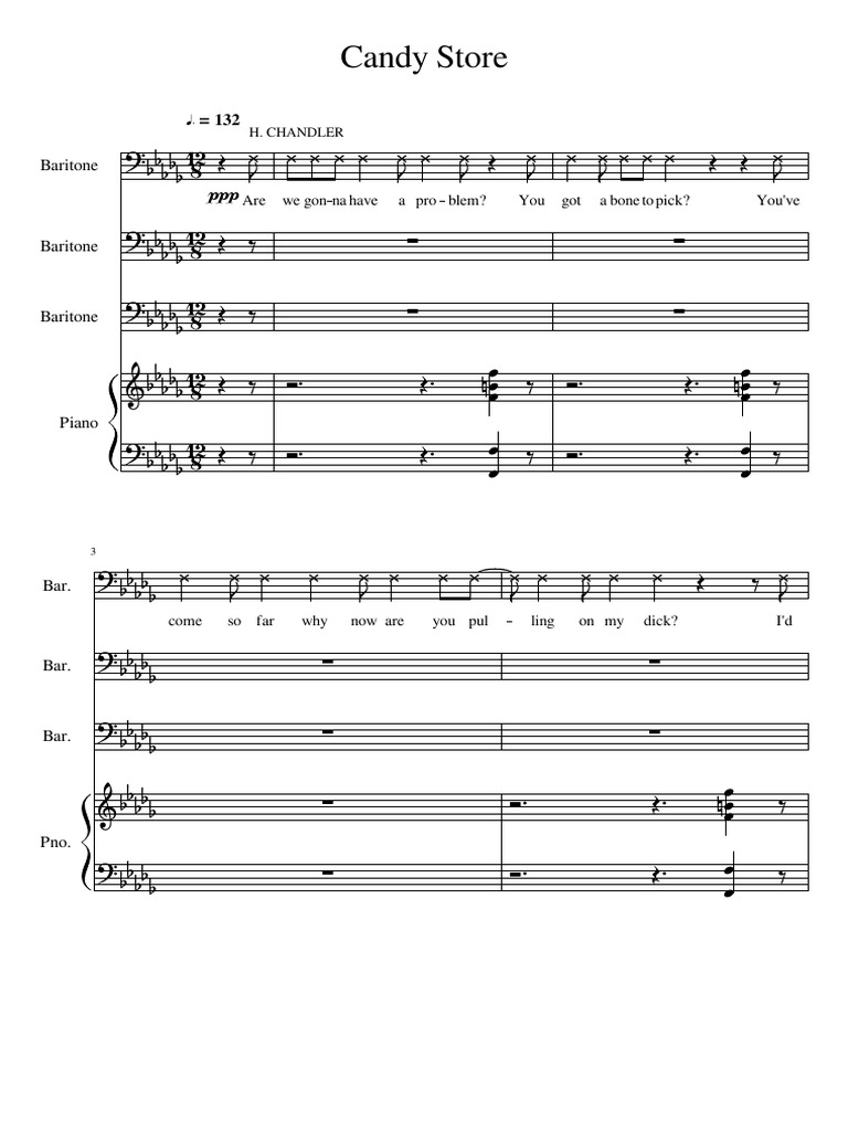 Candy Store - Heathers The Musical - BBB | PDF