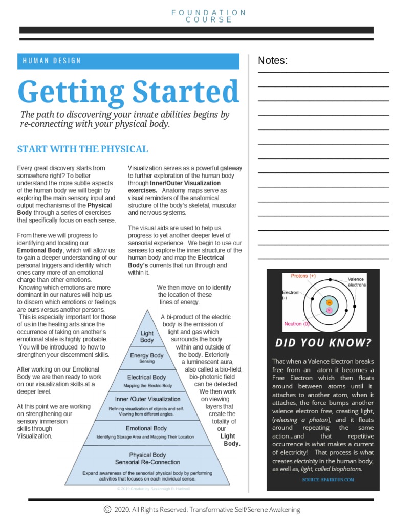 2 - Getting Started | PDF | Senses | Emotions