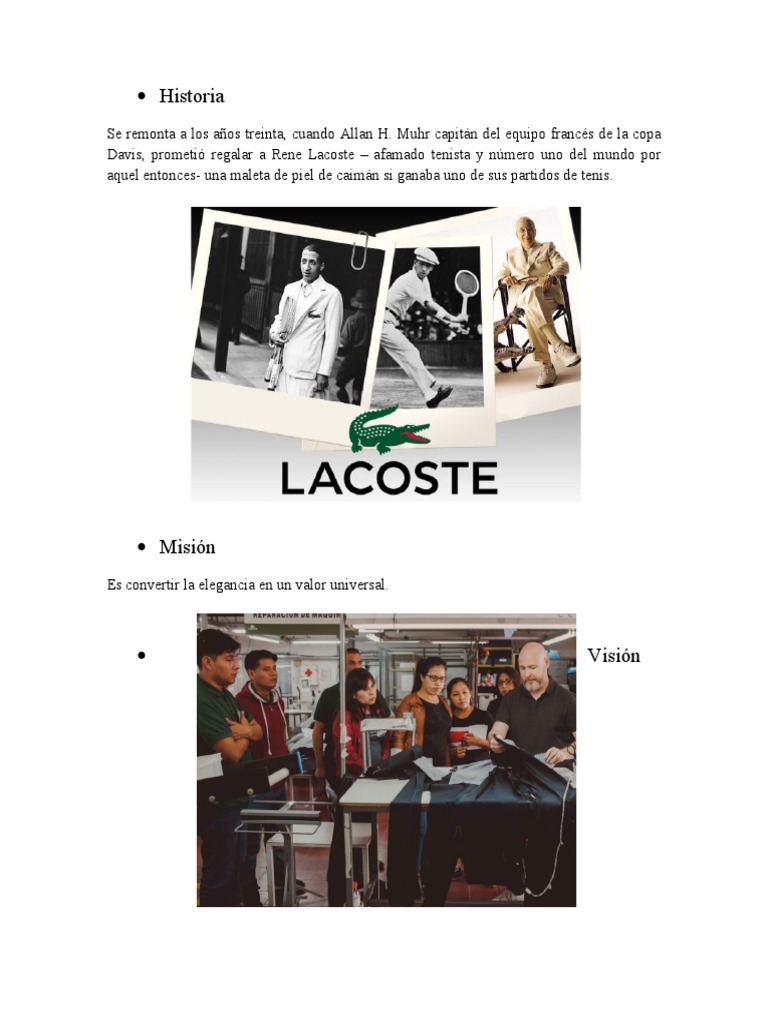 Lacoste | PDF