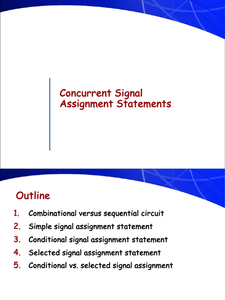 4) Concurrent - Statement | Download Free PDF | Electronic Engineering ...