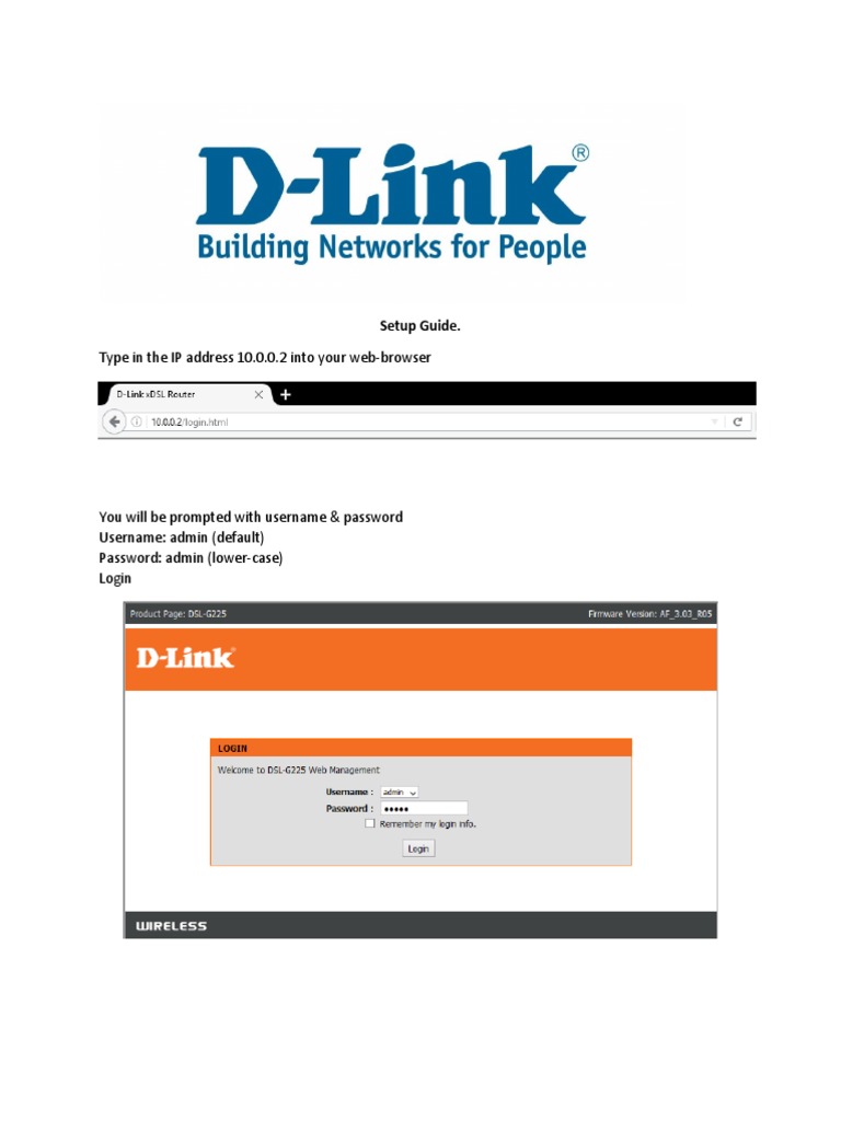 Firmware Upgrade DSL-G225 | PDF | Business | Computers