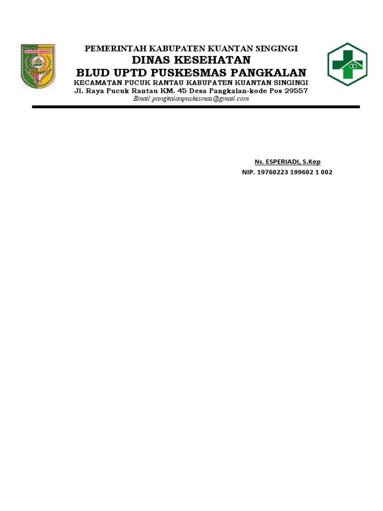 Kop Surat Blud 2023 | PDF