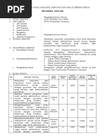 Standar Anjab Dan ABK Pengadministrasi Perkantoran | PDF