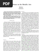 Allomancy and Its Metals in Mistborn | PDF | Bronze | Metals