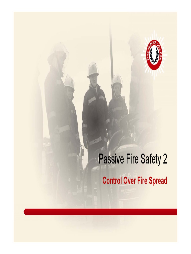 11 - Passive Fire Safety 2 PPT For Learner | PDF | Fires | Wall