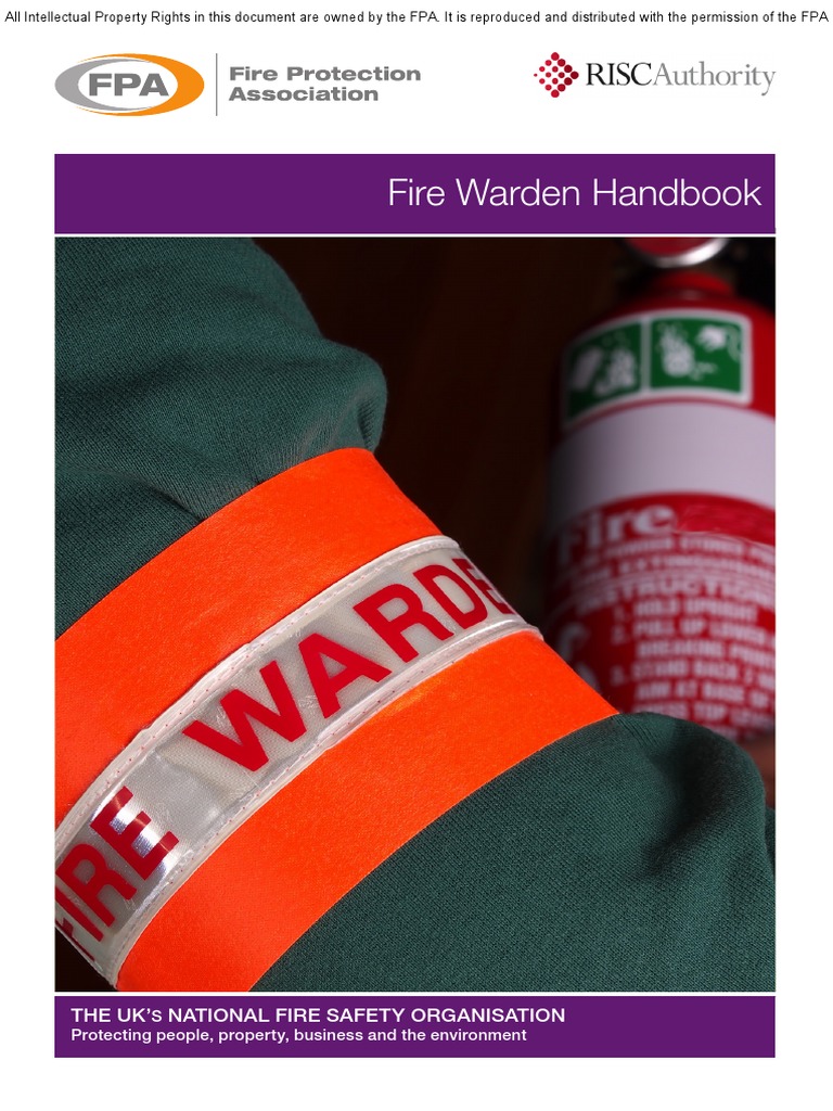 FPA Fire Warden Handbook | PDF | Combustion | Fuels