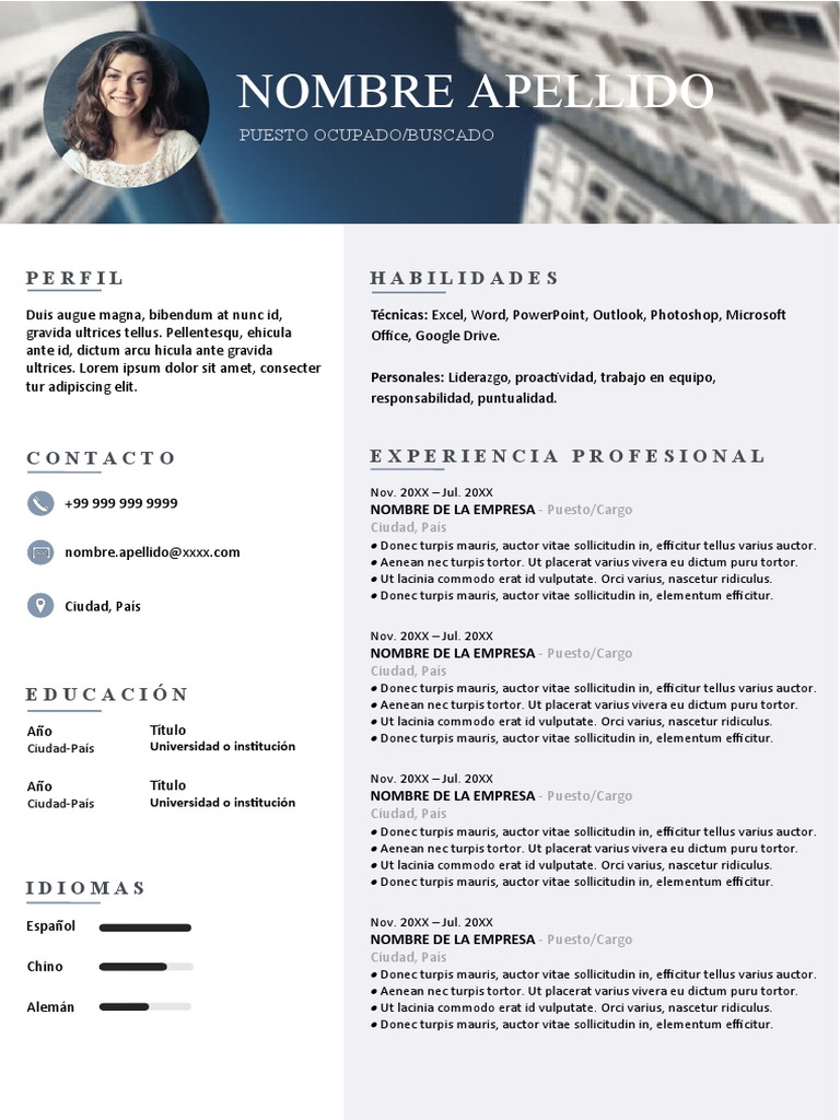 205 Curriculum Vitae Funcional | PDF | Empresas de software de los Estados Unidos | Microsoft ...