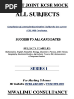 KCSE Grading System | PDF