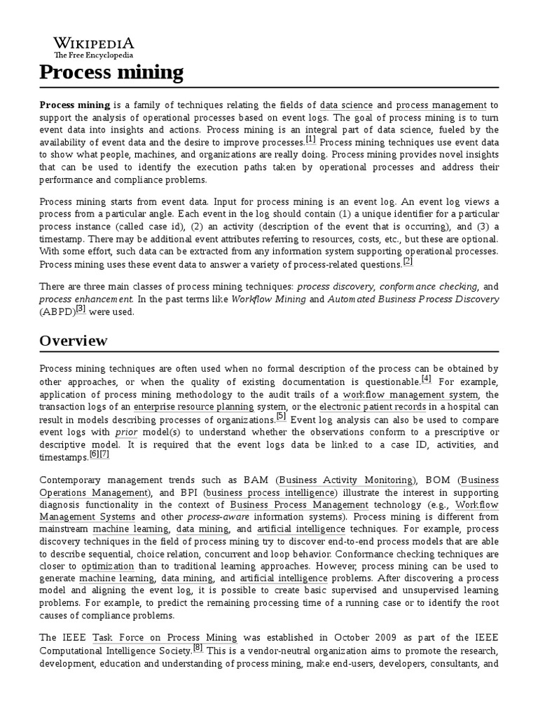 Process Mining | PDF | Data Management | Business