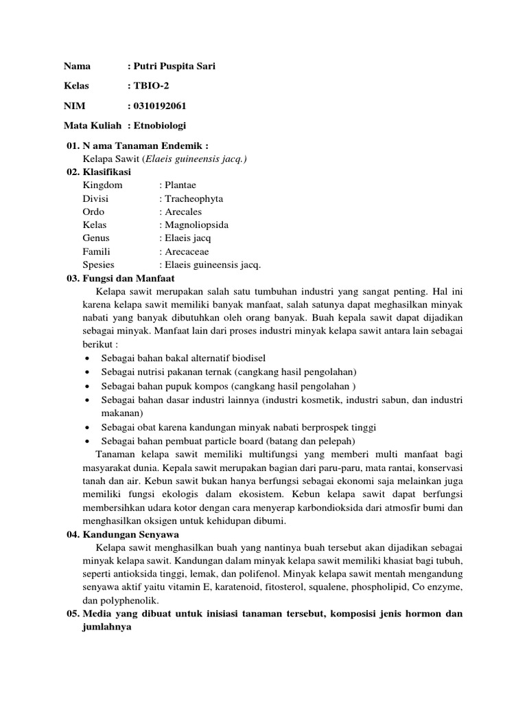 Putri Puspita Sari Tbio2 Uas Entobiologi Pdf
