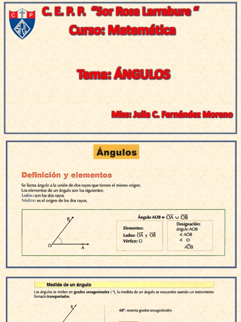 Angulo S | PDF