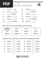 Unit Conversion Practice Worksheet | PDF