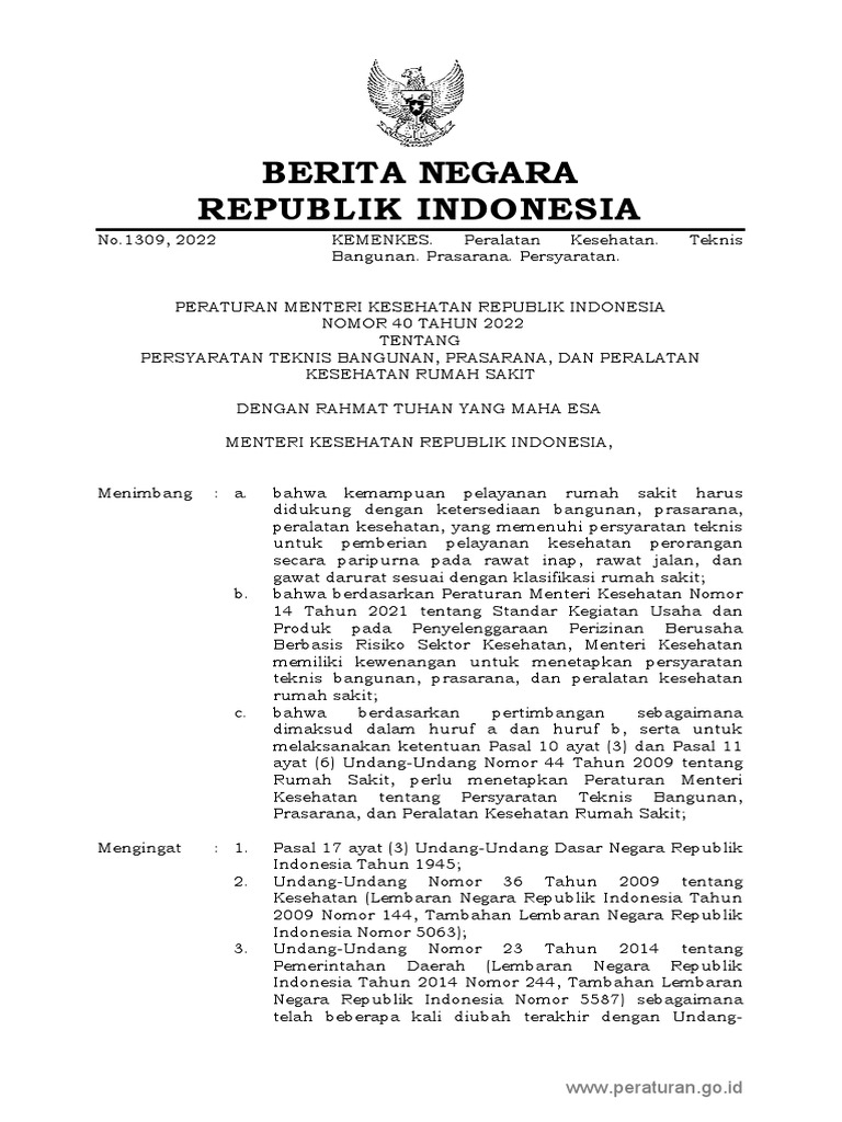 PMK 40 TH 2022 | PDF