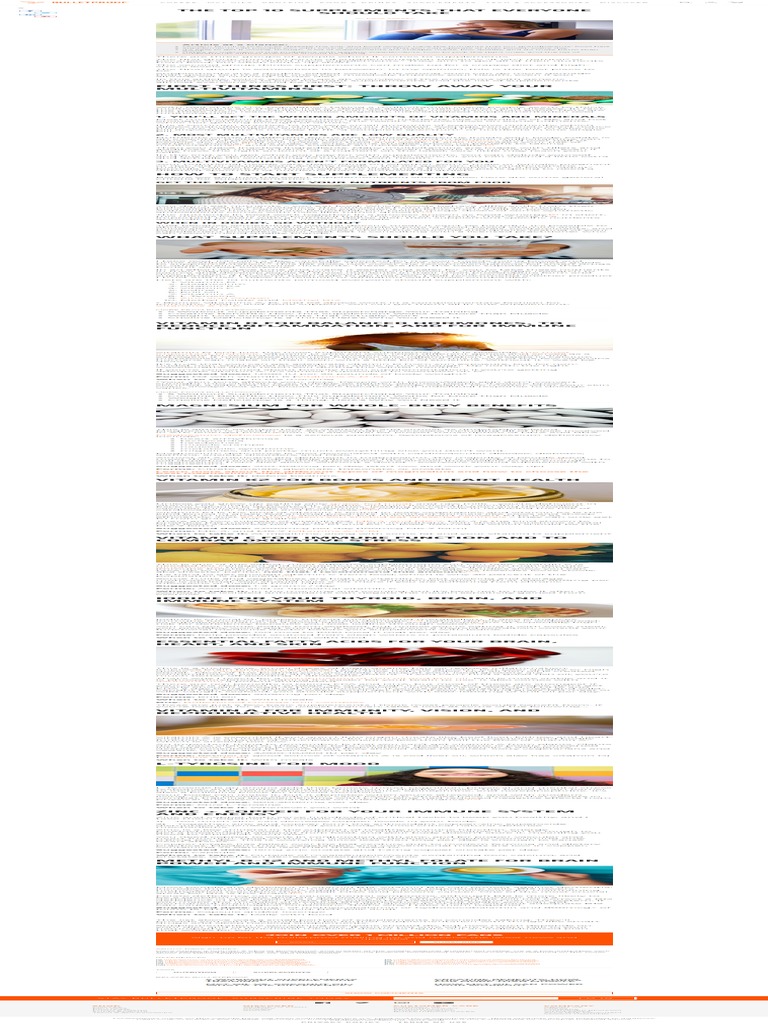 08 - Basic Supplements List | PDF