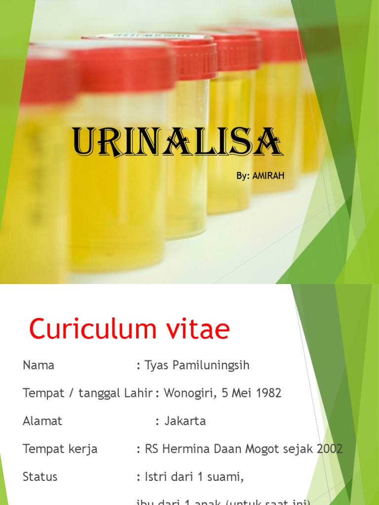 Analisis Urinalisa untuk Kesehatan | PDF | Kesehatan Holistik