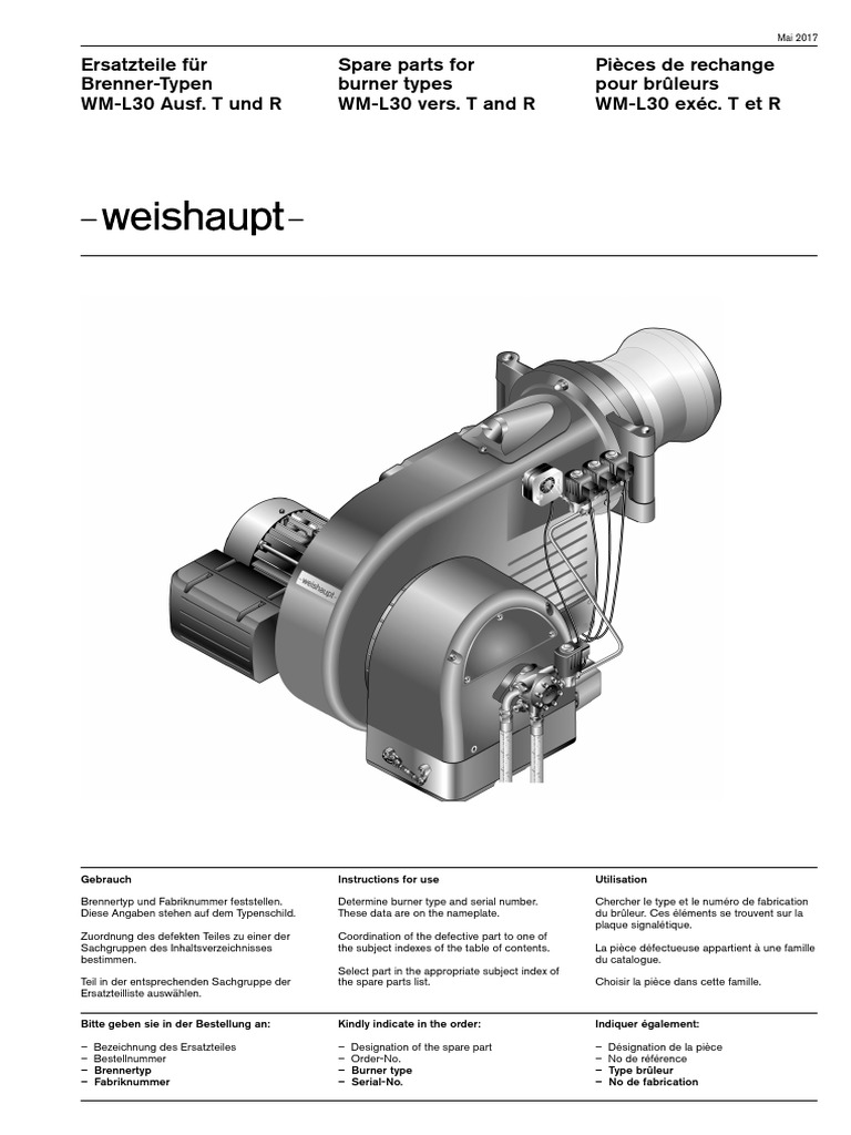 Weishaupt WM L30 | PDF