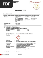 (SDS) Sunlight-Dishwashing-Liquid-Sds-Sheet | PDF | Toxicity | Occupational Safety And Health