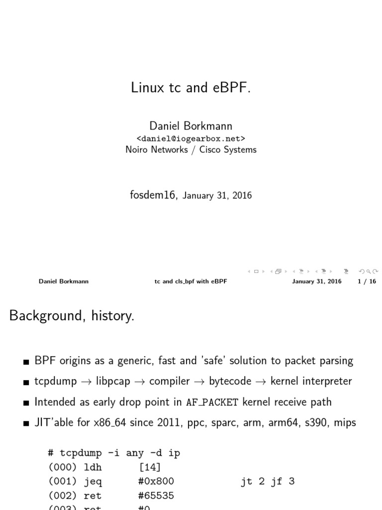 Ebpf | Download Free PDF | System Software | Software