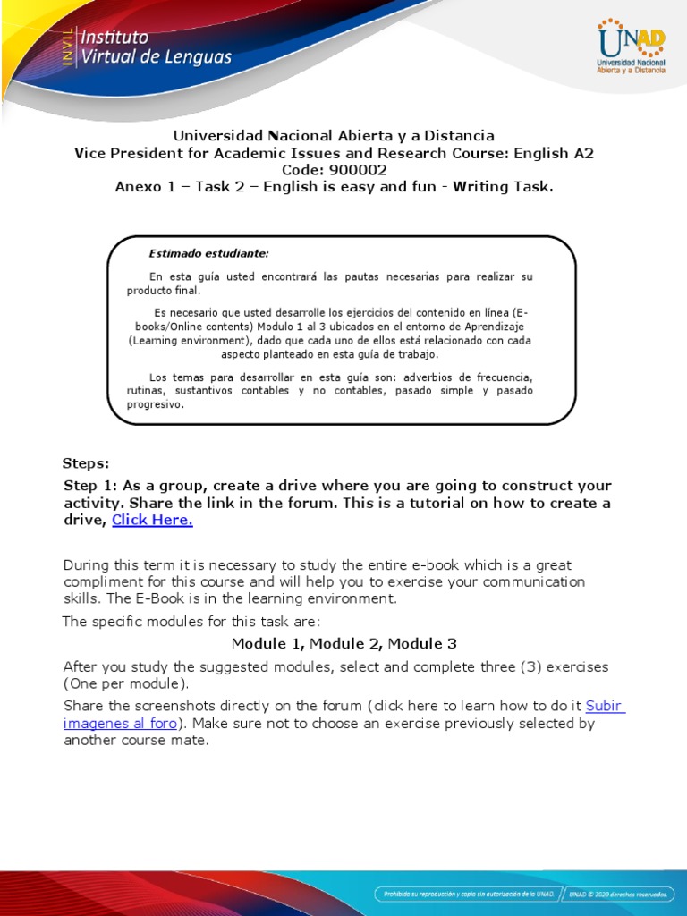 Task 2 English Is Easy and Fun. Writing Task 2 | PDF | Linguistic Typology | Language Mechanics