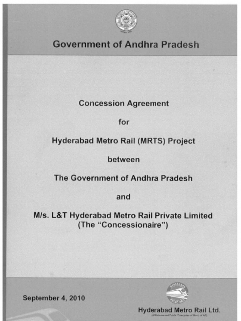 Hyderabad Metro Rail MRTS Project | PDF