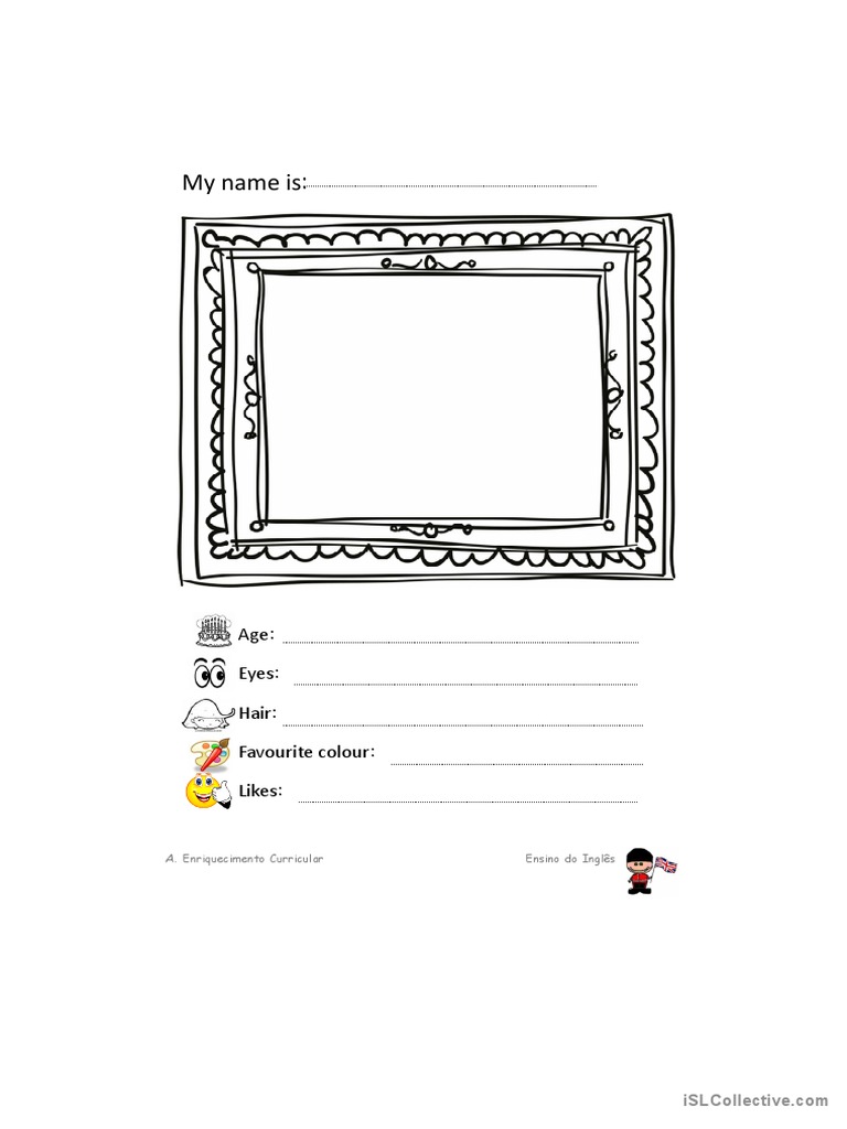 Personal Presentation Worksheet | PDF