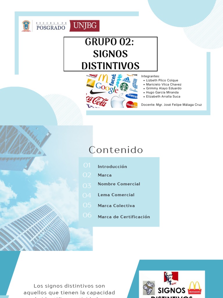 Grupo 2 Signos Distintivos | PDF | Marca comercial | Marca