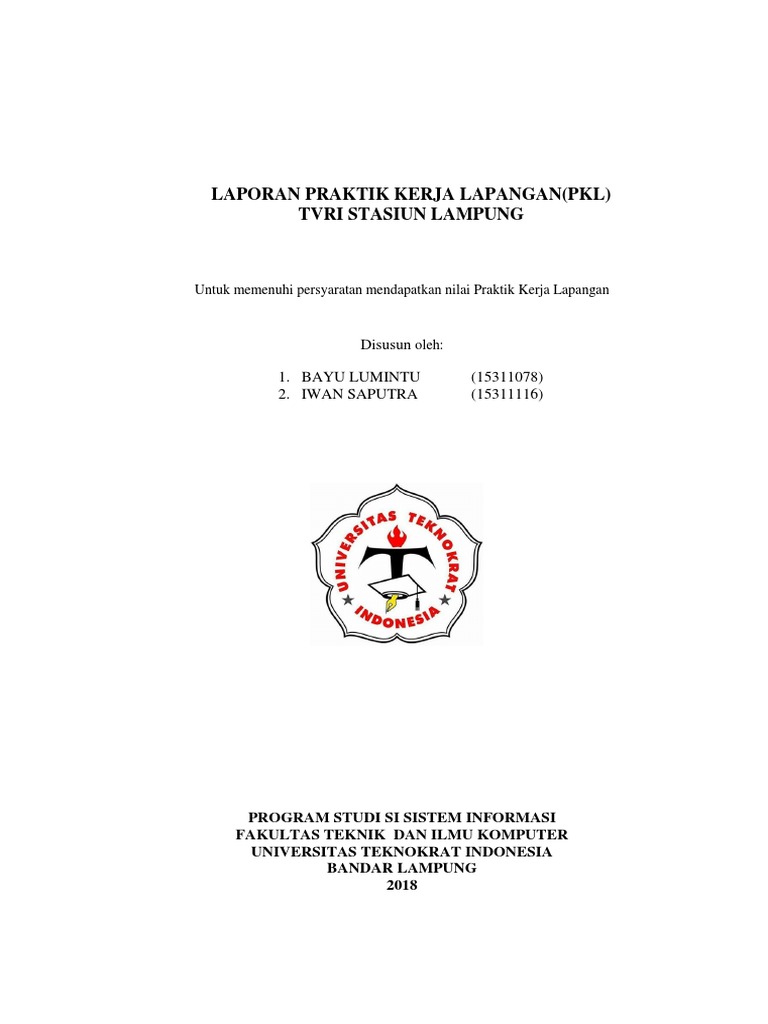 Acc & Revisi Cetak Laporan PKL Tvri Lampung | PDF | Sains & Matematika | Teknologi & Rekayasa