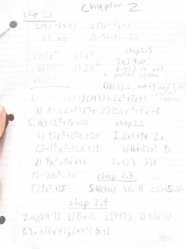 Chap 2 N 3 Questions Pdf
