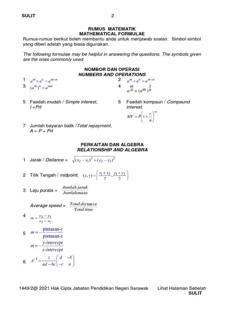 Trial SPM 2021 - Soalan Maths k2 | PDF | Area | Circle
