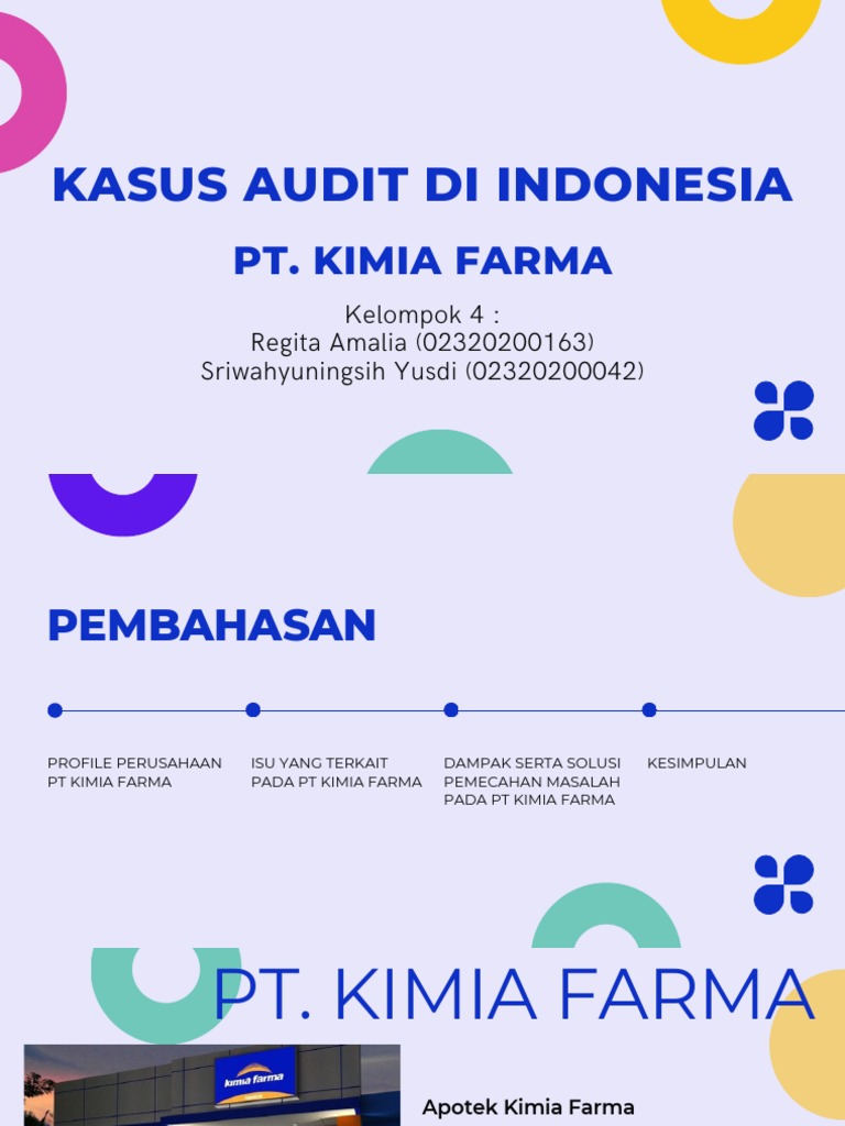 Kasus Audit Dan Etika Pt Kimia Farma Pdf