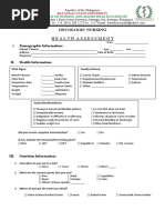 PhilPEN Plus Risk Assessment Form | PDF | Cardiovascular Diseases ...