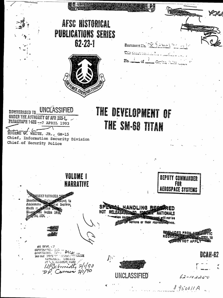 The Development of The SM-68 Titan | PDF